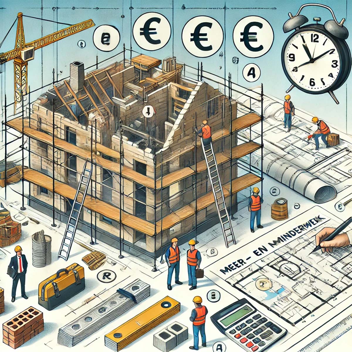 Veranderingen tijdens de bouw? Zo regelen wij meer- en minderwerk ...